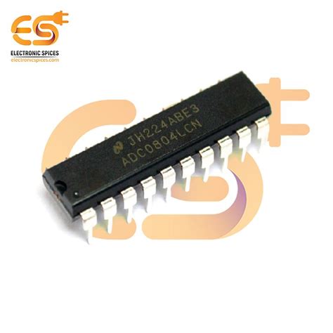 Adc0804 8 Bit Analog To Digital Ad Converter Ic Dip 20 Package