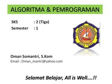 ALGORITMA Presentation Free To Download