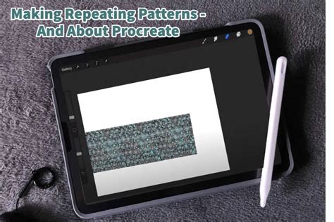 Making Repeating Patterns And About Procreate Mondoro
