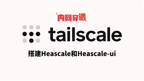 纯ip搭建tailscale开源版本headscale，配合headscale ui使用，全方面提升使用体验，实现内网穿透、远程访问，点对点