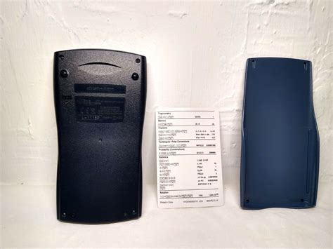 Texas Instruments Ti 30x Iis Calculator Quick Ref Card And Printed Instructions On Ebid United