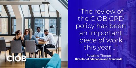 Ciob Cpd The Chartered Institute Of Building Ciob