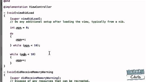 Learn Objective C Tutorial For Beginners Ep 13 While Loops Youtube