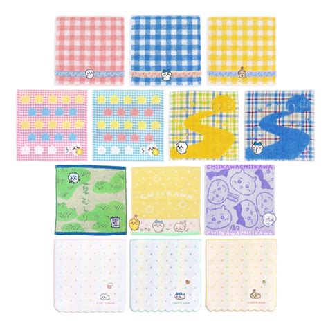 치이카와 치이카와 캐릭터 타월 손수건 13종 위시버킷