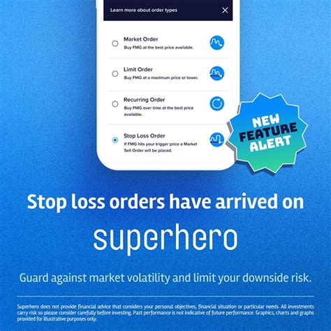 Superhero Releases Stop Loss Feature Australian FinTech