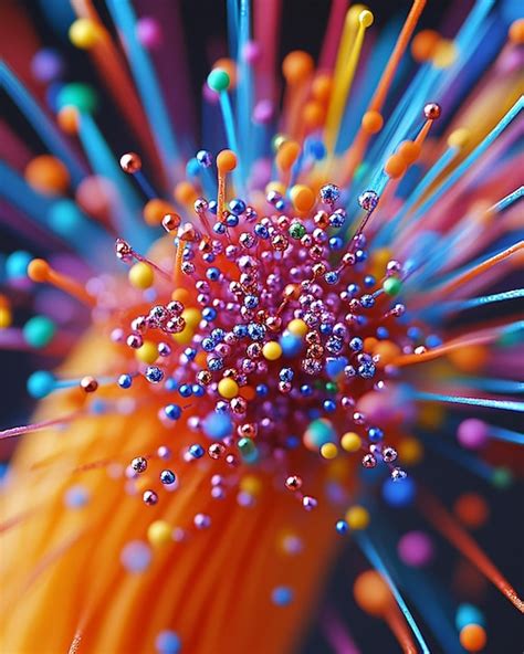 Vibrant Confetti Explosion Motion Blur And Celebration Colors Premium