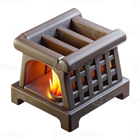 Mysterious Fascinating Photorealistic Hyper Specific Isolated Cutout Of A Single Cast Iron