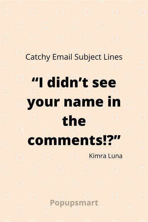 Catchy Email Subject Lines 19 Proven Tips To Lead You Artofit