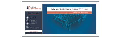 Build Your Entire House Using A 3d Printer Ali Raza