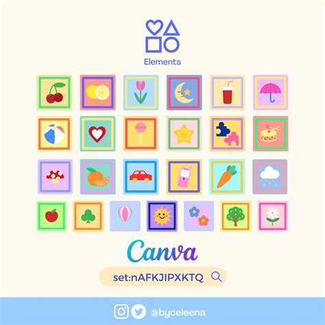Canva Elements Keywords Canvas Creative Board Game Design