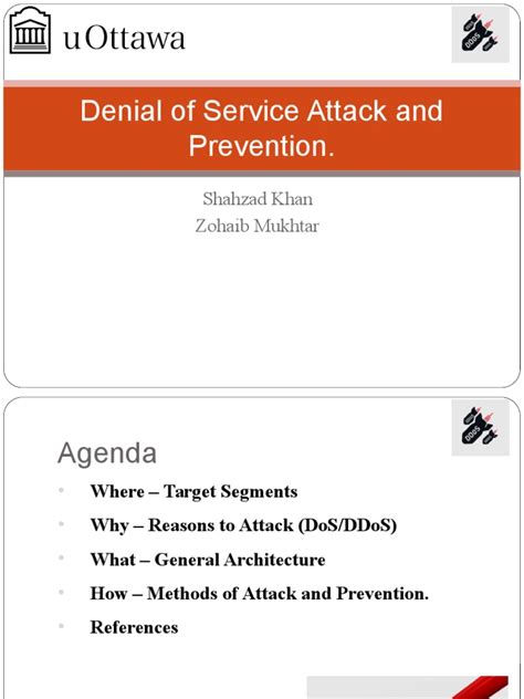 Dos Attacks And Prevention Pdf Denial Of Service Attack Transmission Control Protocol