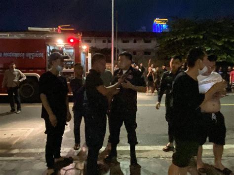 អគ្គិភ័យឆេះអគារ កាស៊ីណូយីហោ”ជីងបី ” នៅខេត្ត ព្រះសីហនុ ផ្អេីលទាំងយប់ សារព័ត៌មាន នគរវត្ត