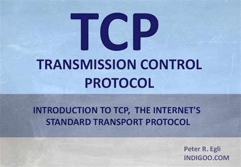 Pdf Tcp Transmission Control Protocol Protocols And Technology Dokumentips