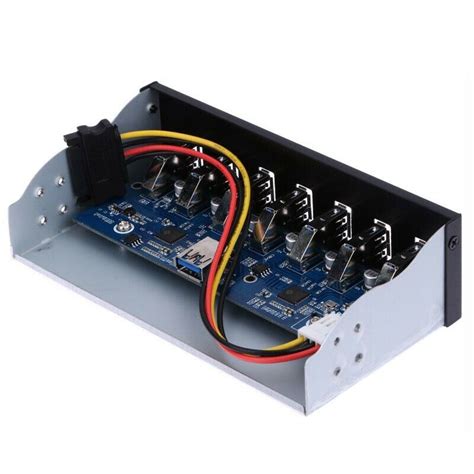 5 25 7 Ports HUB Front Panel 19 Pin To 2 USB3 0 4 USB 2 0 BC1 2 Drive Connector GameDude
