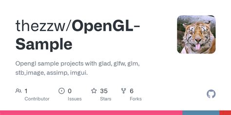 Github Thezzwopengl Sample Opengl Sample Projects With Glad Glfw Glm Stbimage Assimp