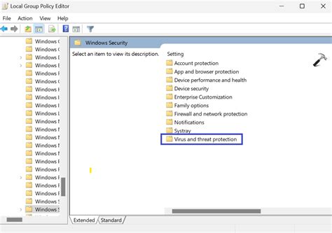 Fix Windows Security Virus And Threat Protection Missing