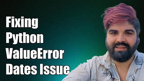 Fixing Python Valueerror Start Must Be In Dates 2016 01 01 Issue