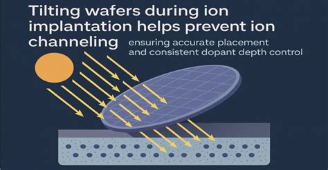 Ever Wondered Why Semiconductor Wafers Are Tilted During Ion