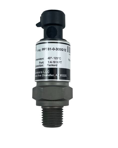 High Temperature Low Pressure Sensor
