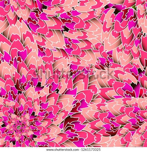 Vector Seamless Pattern Abstract Hand Drawn Stock Vector Royalty Free Shutterstock