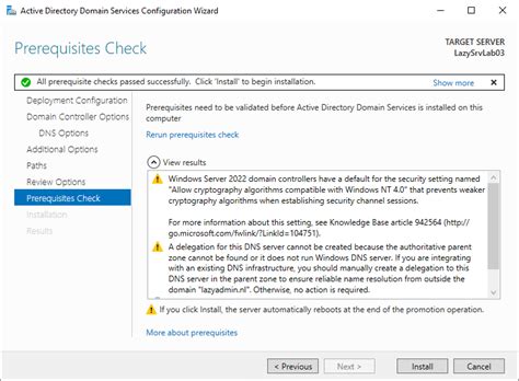 How To Add Domain Controller To Existing Domain — Lazyadmin