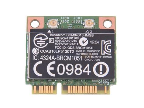 Oem Broadcom Wifi Bluetooth Card Bcm94313hmgb 657325 001 4 0 Pcie Card For Hp Laptop