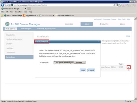 Weboffice Installation Arcgis For Server Object Extension For Weboffice Gis Server