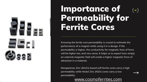Ppt Determining The Ferrite Core Permeability Powerpoint Presentation Id 10532102
