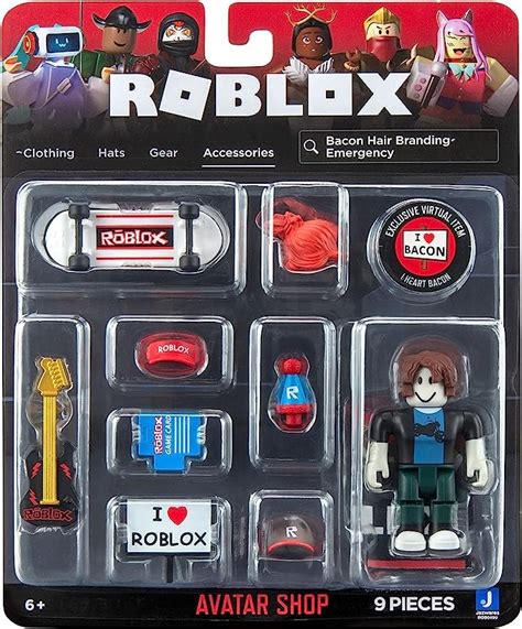 Roblox Avatar Shop Series Collection Bacon Hair Branding Emergency