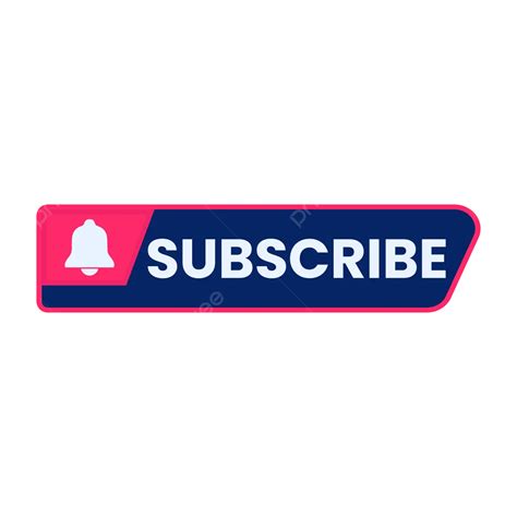 Subscribe Click Reminder Button Vector Subscribe Button Subscribe