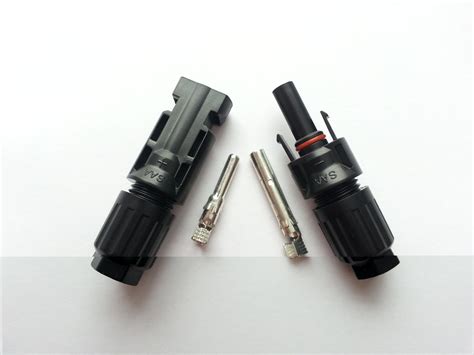 光伏连接器 光伏接线盒 史陶比尔光伏连接器 文秘苑图库