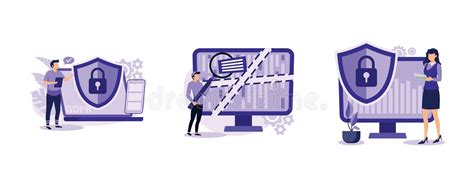 Information Management Concept Virtual Machine Application Key