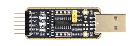 Usb To Uart Module Micro Mini Type A Type C Connectors High