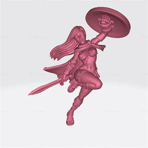 Crescendia Nsfw Alternative Miniatures 3d Printing Model Stl