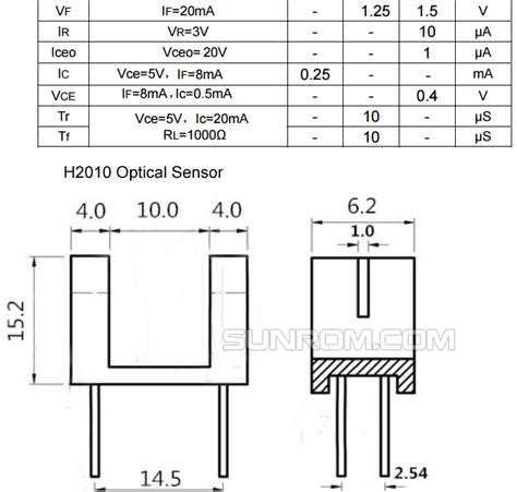 Optical Sensor Datasheet At Gerald Fernandez Blog