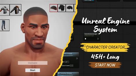 Unreal Engine Character Creation System Trailer Youtube