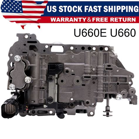 U660e Transmission Valve Body W7 Solenoids For Toyota Camry Lexus Rx350 6 Speed For Sale