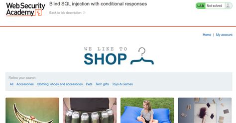 Blind Sql Injection With Conditional Responses — Portswigger Academy Lab By Munim Turjo Medium