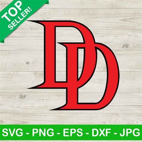 Daredevil Logo Svg Daredevil Superheroes Svg Daredevil Svg