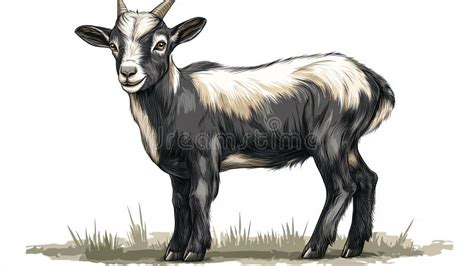 Goat Drawing Illustration Stock Illustrations 19076 Goat Drawing Illustration Stock