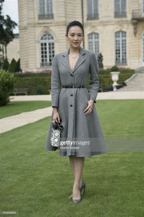 Actress And Model Zhang Ziyi Wearing Dior Day 2 Of Paris Haute Artofit