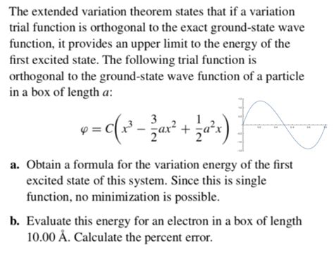 The Extended Variation Theorem States That If A
