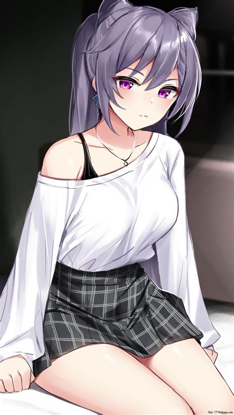 Beautiful Hot Keqing Genshin Impact Hd Wallpaper Download