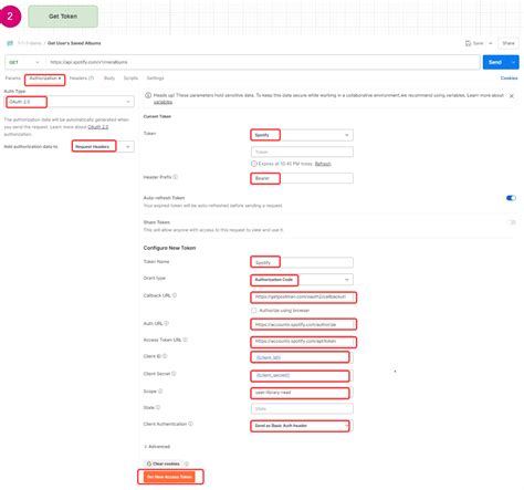 Spotify Why Do I Get Could Not Complete Oauth 20 Token Request Error On Postman Stack