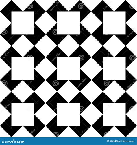 Seamless Grid Pattern Stock Vector Illustration Of Decorative 94434066