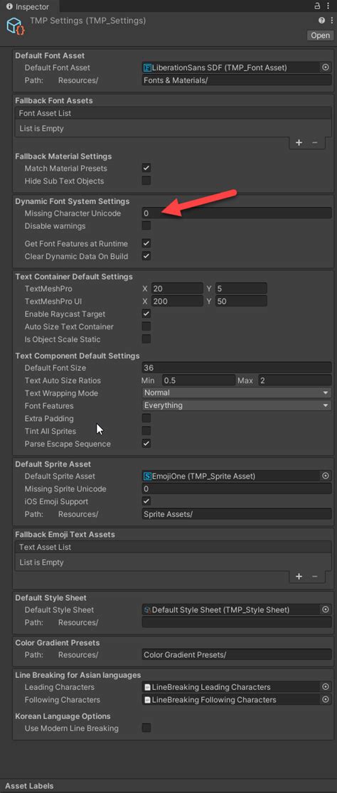Skipping Missing Glyphs In Textmeshpro Questions And Answers Unity