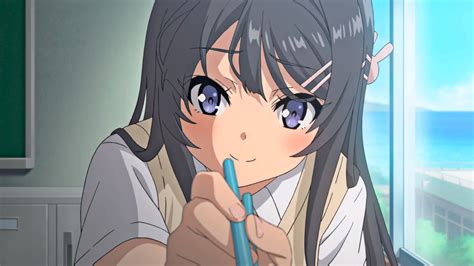 Download Shoko Makinohara Anime Rascal Does Not Dream Of Bunny Girl Senpai Hd Wallpaper