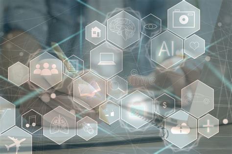 manager technical industrial engineer working and control robotics with monitoring system