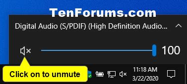 How To Mute And Unmute Sound Volume In Windows Tutorials