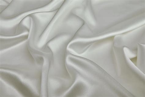 Double Silk Satin Ivory Buy Fabric Worldwide Delivery